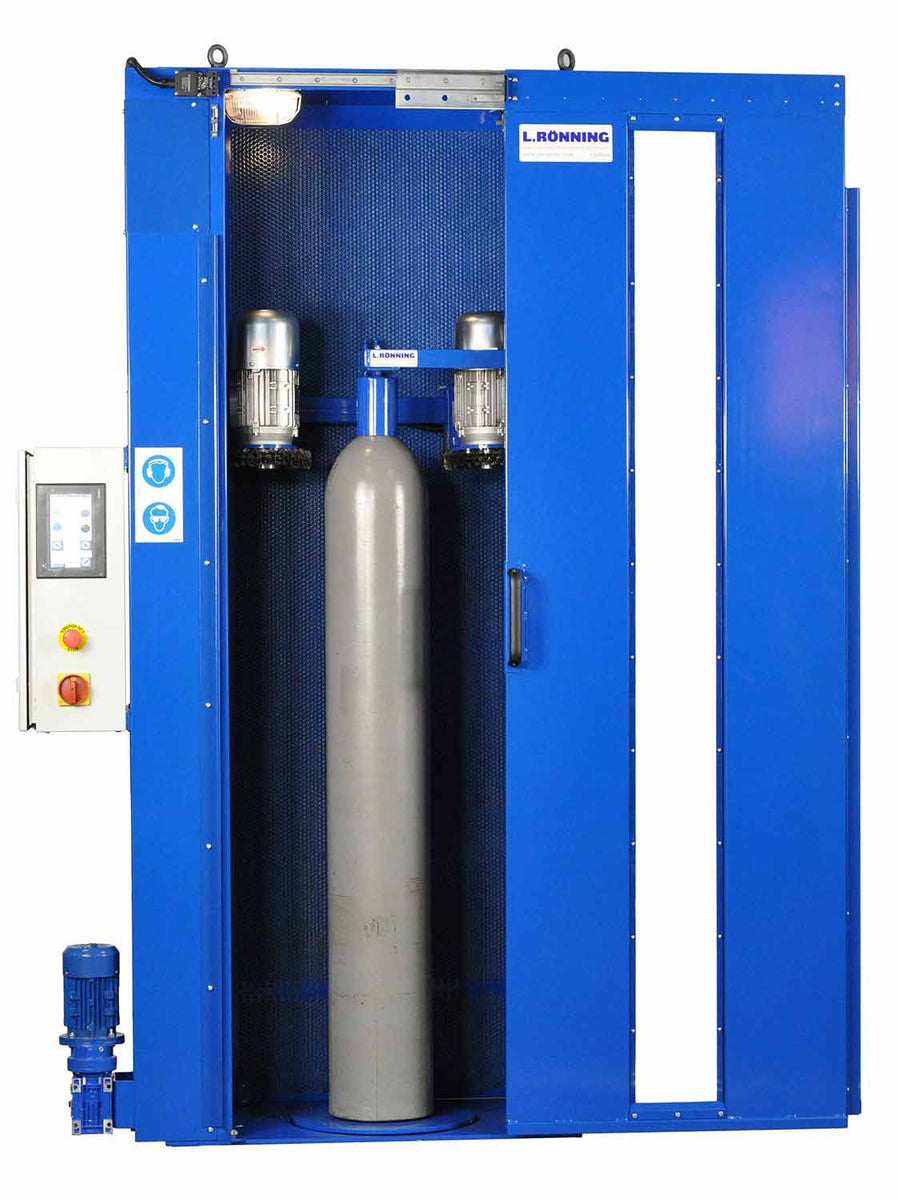 Cylinder cleaning and painting - L. Ronning