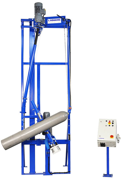 Valving Machine with Inverter - Valve Installation - L. Ronning