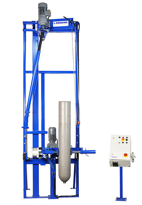 Valving Machine with Inverter - Valve Installation - L. Ronning