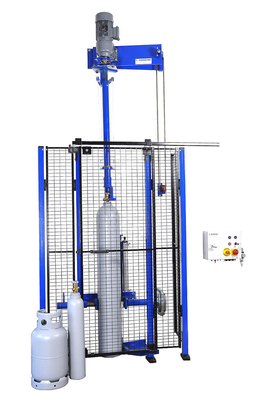 Safety Guard Kit for Valving Machine — L. Ronning