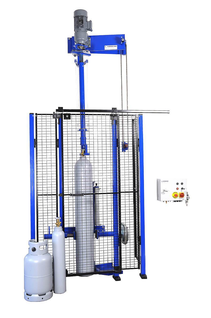 Valving Machines for Gas Cylinders - L. Ronning