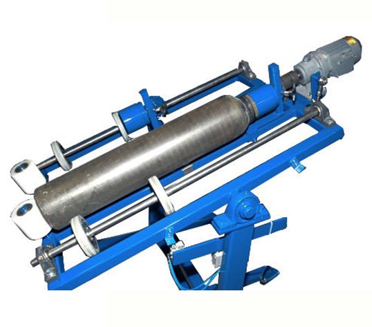 Internal Cleaning Machine for Small Gas Cylinders — L. Ronning