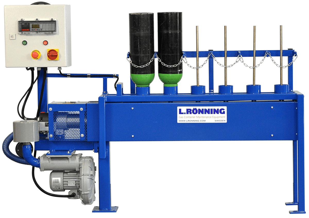 Drying Unit for Small Gas Cylinders - L. Ronning