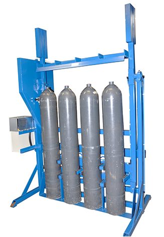 Inverter for Internal Washing of Gas Cylinders — L. Ronning